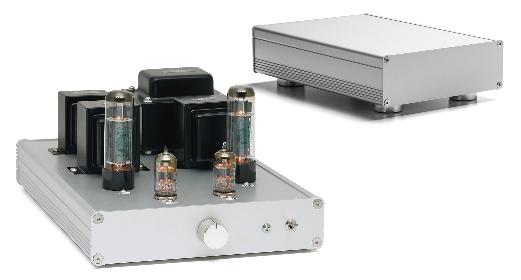 Douk Audio JX383 DIY Aluminum & Wood Chassis Case For Tube Amplifier ...